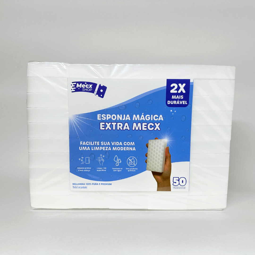 Esponja Mágica Extra Mecx – MecxShop